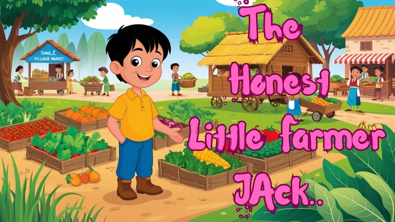 The Lost Coin and the Honest Farmer | A Lesson in Honesty for Kids - YouTube
