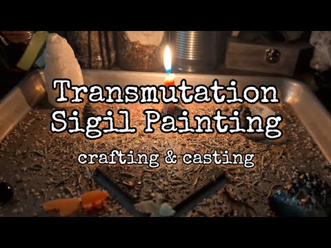 Transmutation Sigil Painting • Crafting & Casting