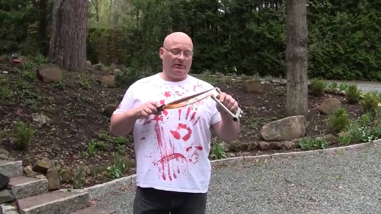 Can a Slingshot Kill a Zombie? (ft. Jörg Sprave) | ZOMBIE GO BOOM - YouTube