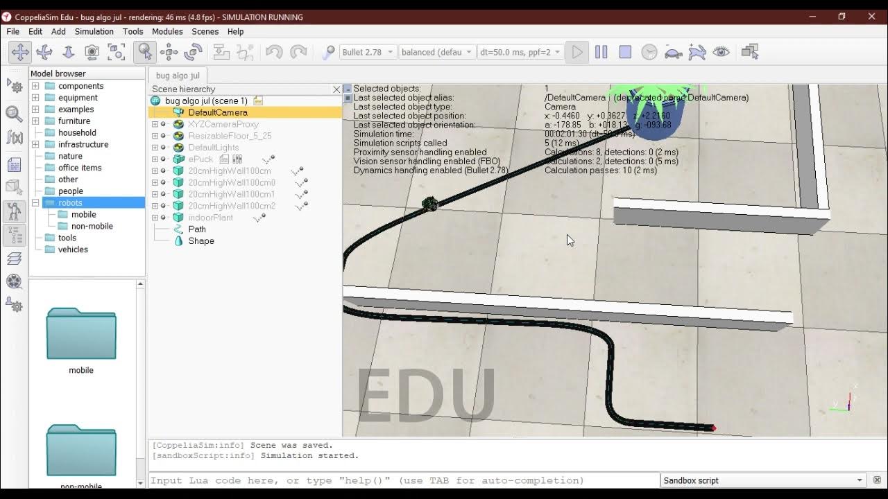 Bug 0 Algorithm - YouTube