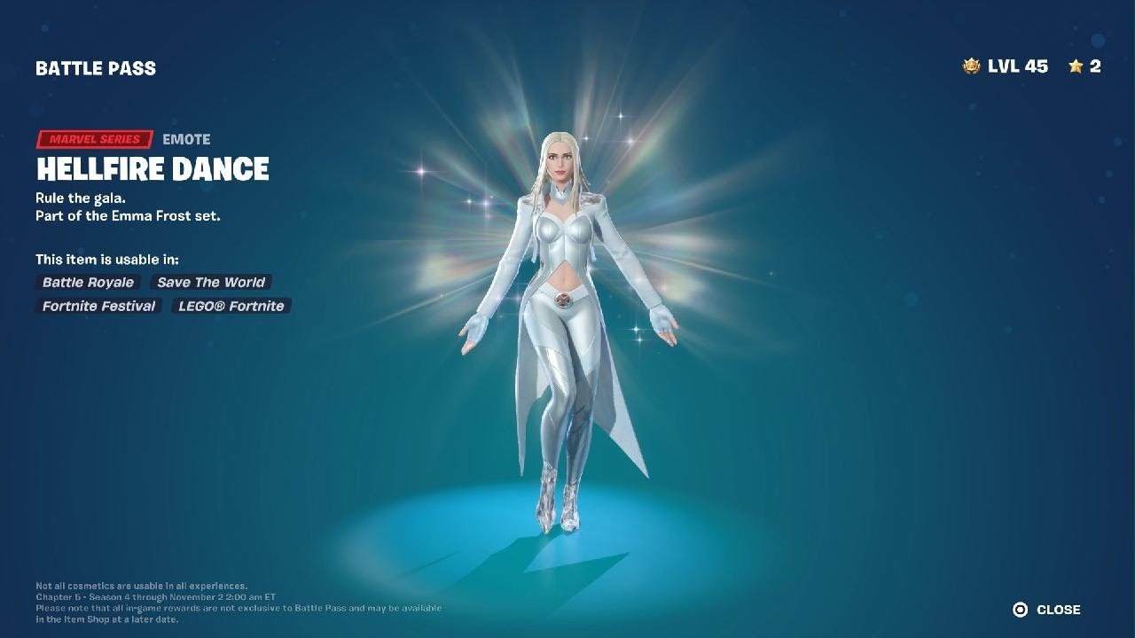 Fortnite hellfire dance emote (battlepass reward) - YouTube