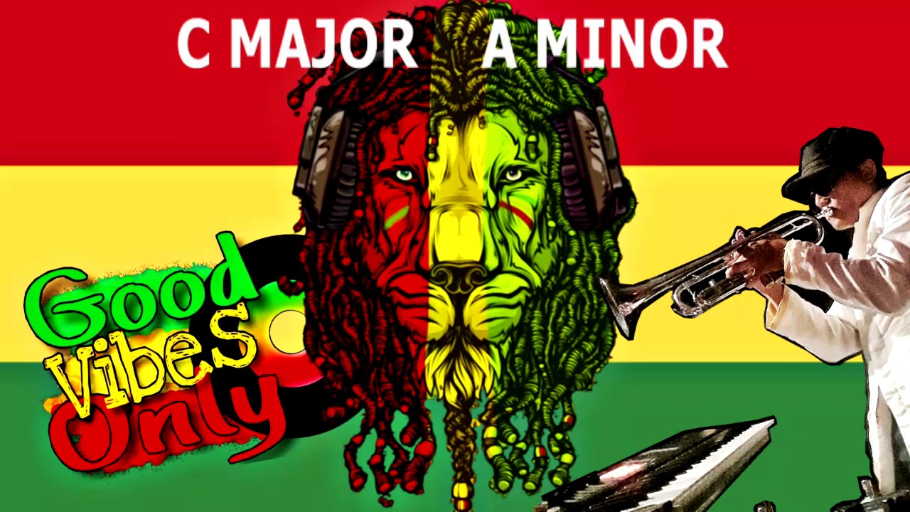 Reggae jam track backing track C Major A minor - YouTube