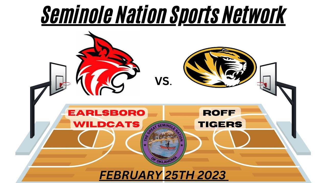 Earlsboro Wildcats vs. Roff Tigers - YouTube
