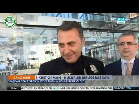 Fikret Orman'dan Şenol Güneş ve Yıldırım Demirören açıklamaları
