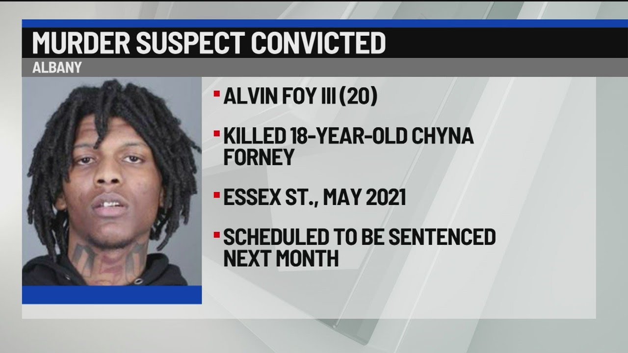 Murder suspect convicted in Albany - YouTube