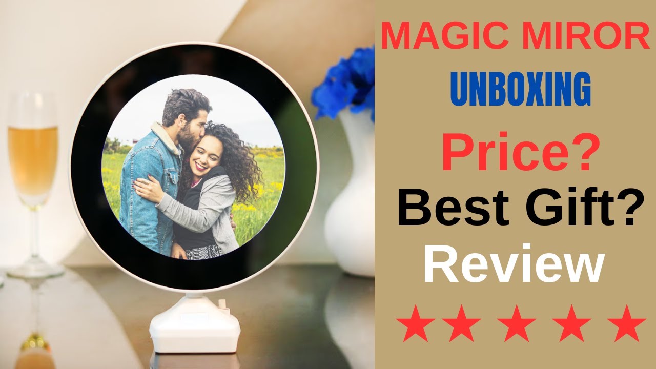Magic Photo Frame And Mirror With LED Light .Unboxing And Review. Best ...