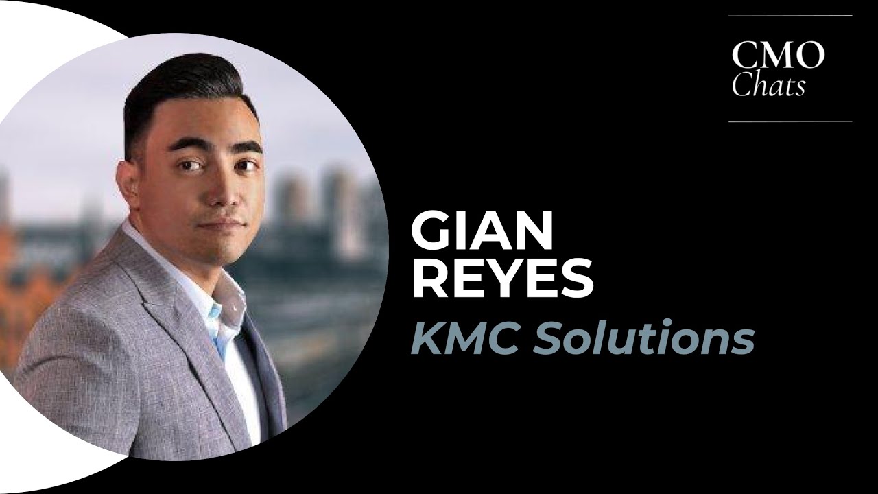 CMO Chats | Gian Reyes, VP of Marketing and Strategic Partnerships at ...