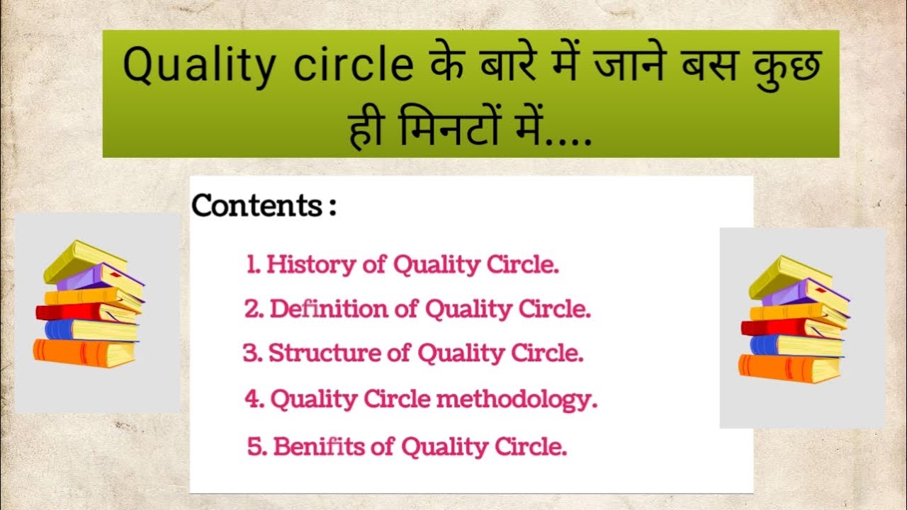 Quality Circle । History of QC । QC steps/ Methodology । Benifits of QC ...