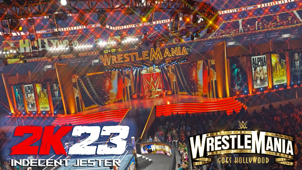 WWE 2K23 - Wrestlemania 39 Modded Arena w/ Entrances! Ft. The Fiend ...