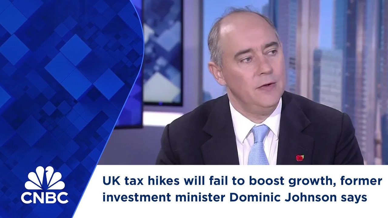UK tax hikes will fail to boost growth, former investment minister ...