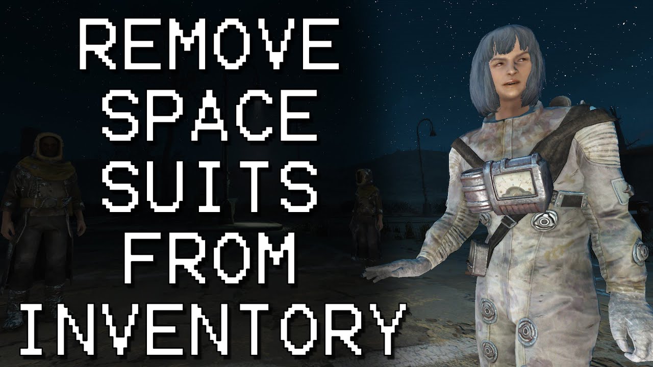 Fallout 4 - Nuka World - Remove Spacesuits From Your Inventory - YouTube