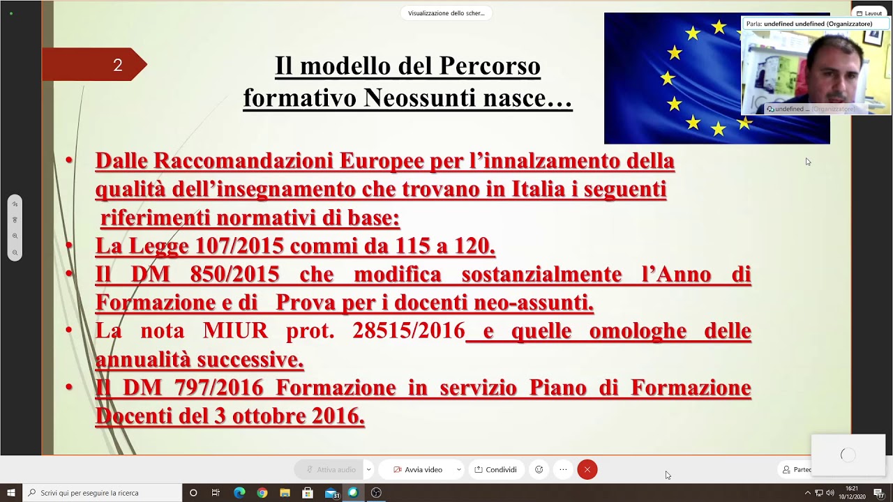 Primo incontro LABORATORI docenti neoassunti - AS 20_21 - parte 1 - YouTube