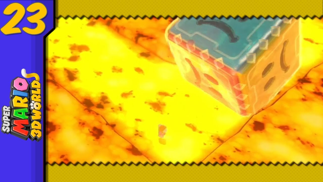 Super Mario 3D World - Lava lake! | Episode 23 - YouTube