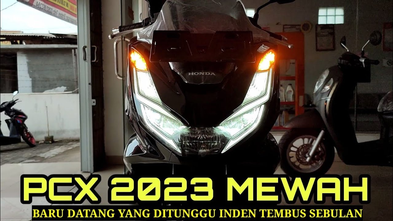 PCX 2023 TERBARU MEWAH VERSI ABS WARNA HITAM GLOSY - YouTube
