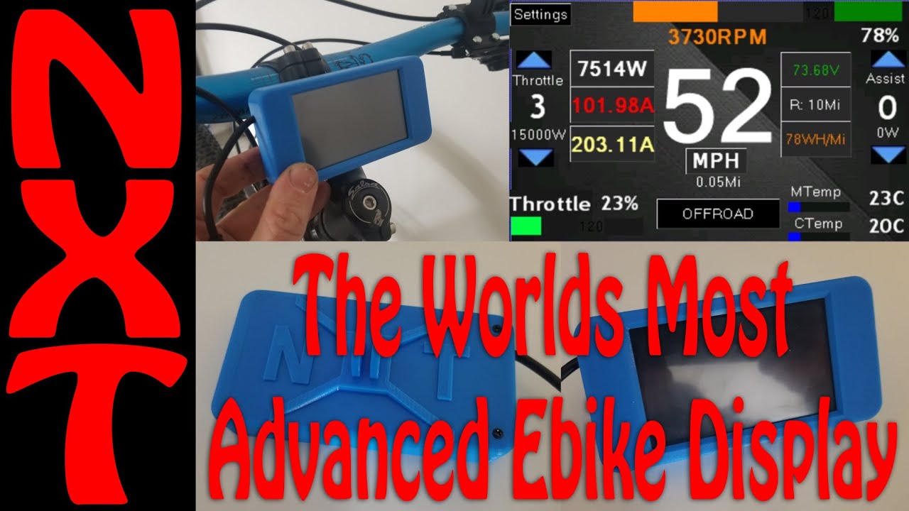 NXT - The worlds most advanced Ebike Display - YouTube