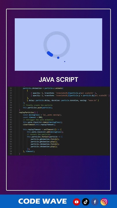 How To Code Animated Pre Loading Page Using Css And Js👾 Codewave Css Javascript Html Frontend