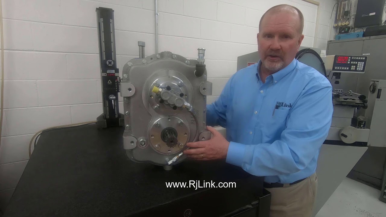 Industrial Gearbox with PTO Interface - YouTube