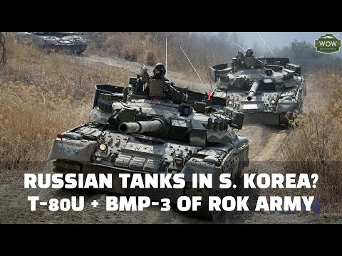 T-80 for US Ally?!: T-80U & BMP-3 in S. Korea - YouTube