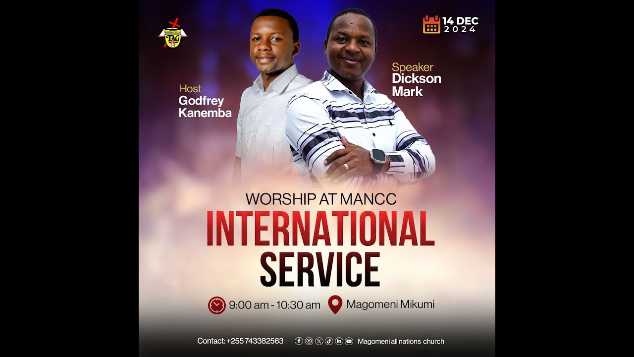 INTERNATIONAL SERVICE, DEC 15TH 2024 - YouTube