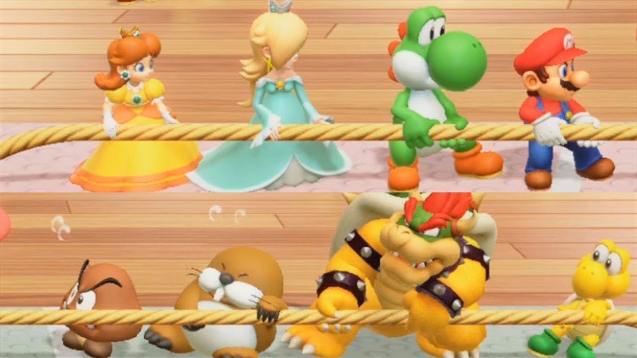 Super Mario Party - Partner Party - Mario & Yoshi - YouTube