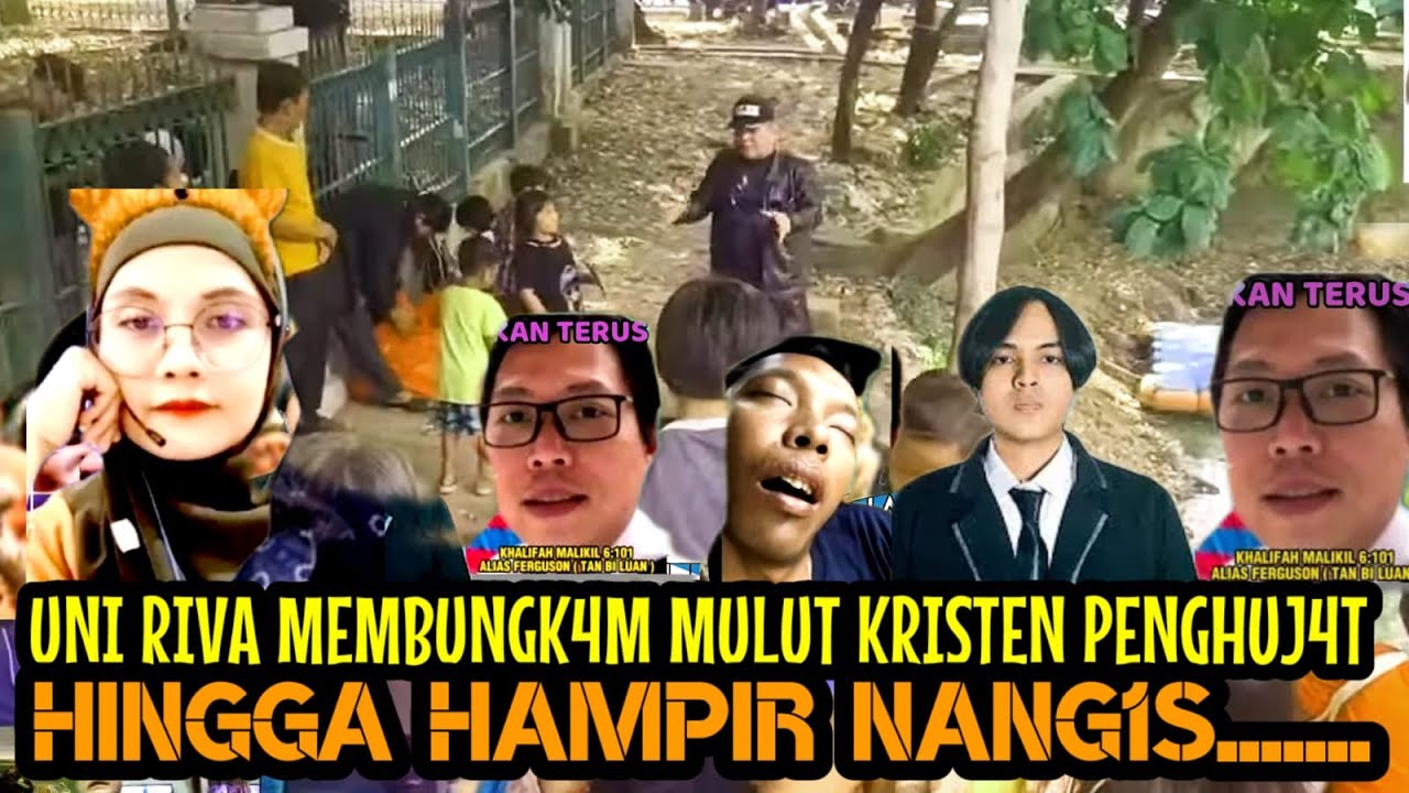 UNI RIVA MEMBUNGK4M MULUT KRISTEN PENGHUJ4T HINGGA HAMPIR N4NG1S - YouTube