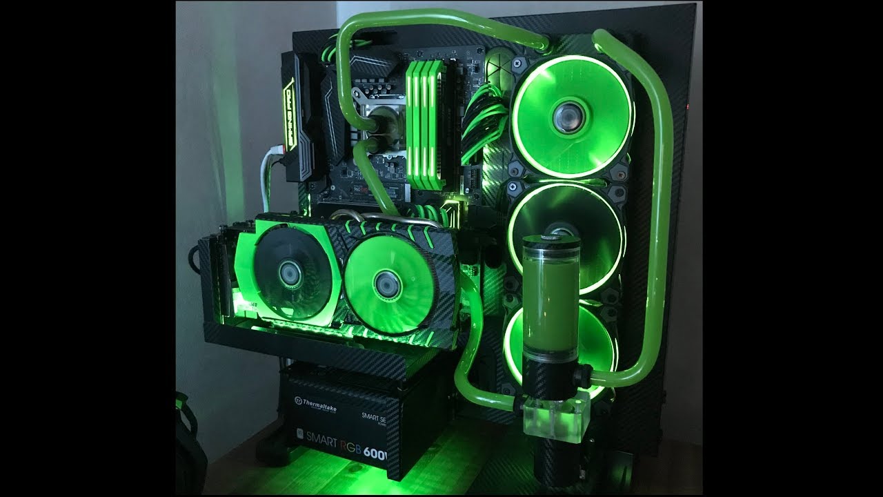 Installing 125 Dollar Custom loop (Core p3 build log 8) - YouTube