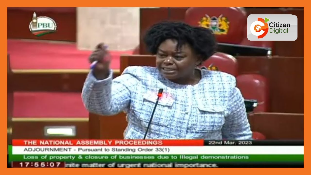 'Don't be pre-occupied with Uhuru, he is a man,' MP Millie Odhiambo ...