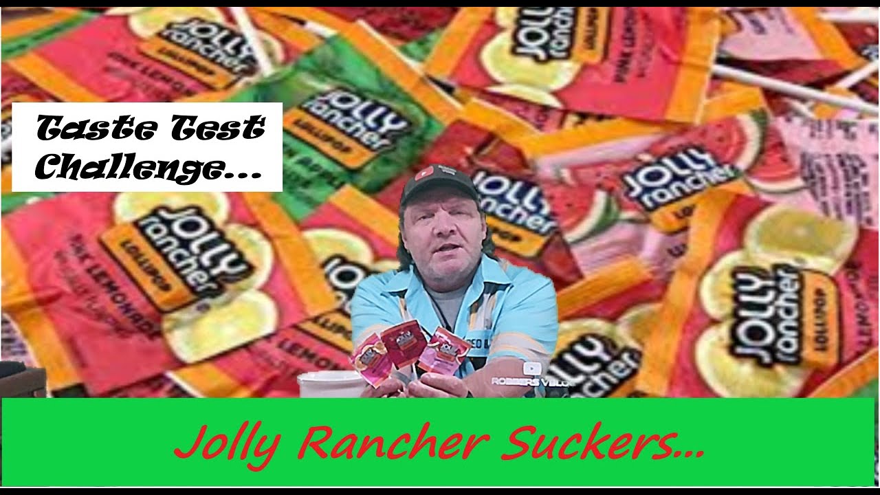 Taste Test..Jolly Rancher Suckers..As Good As The Hard Candy?? # ...