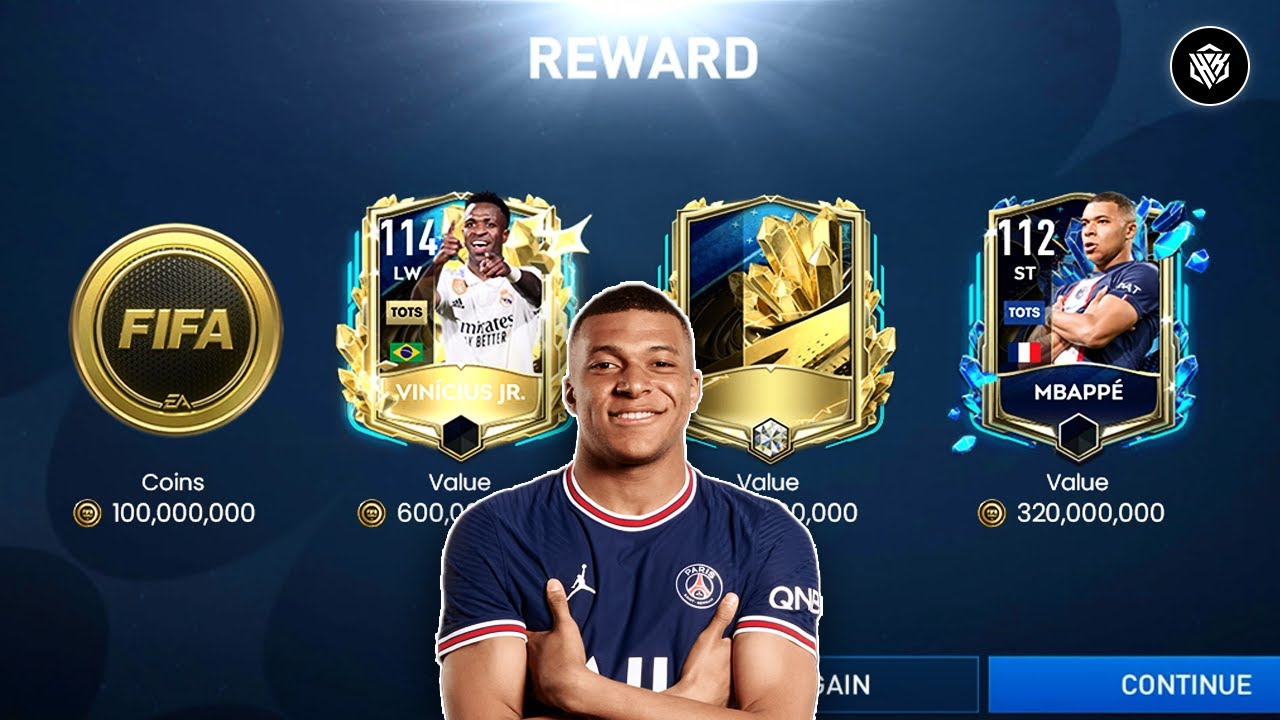Mbappe!!! 24x UTOTS & Gift Pack Opening | 12.5K Gems - FIFA MOBILE ...