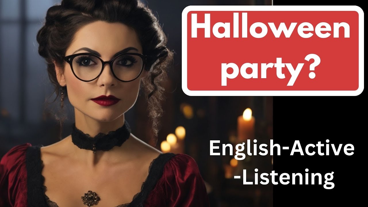 What English to expect at a Halloween party - Active Listening Exercise ...