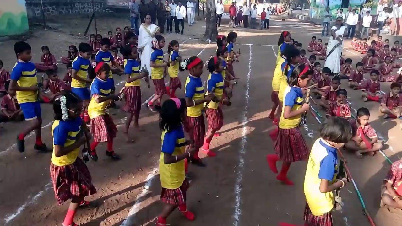 LEZIM ART लेझीम कला विद्यामंदिर आर के नगर - YouTube