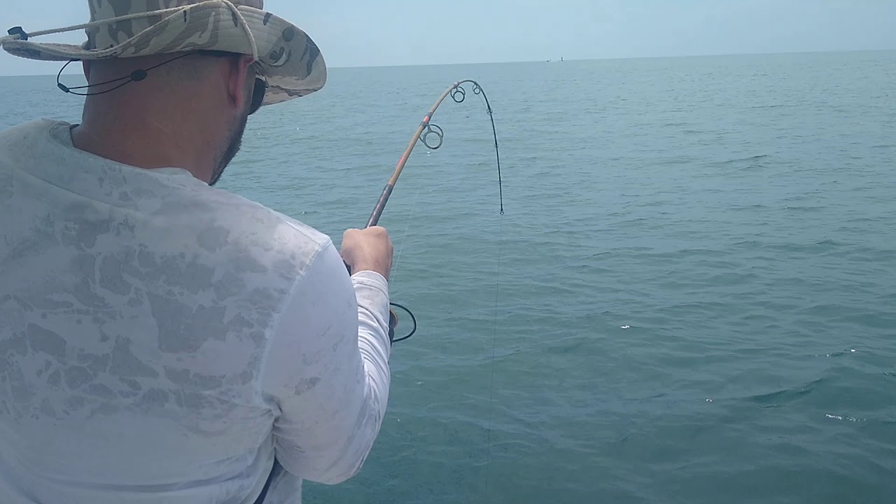 Shark hole with Capt Leon - YouTube