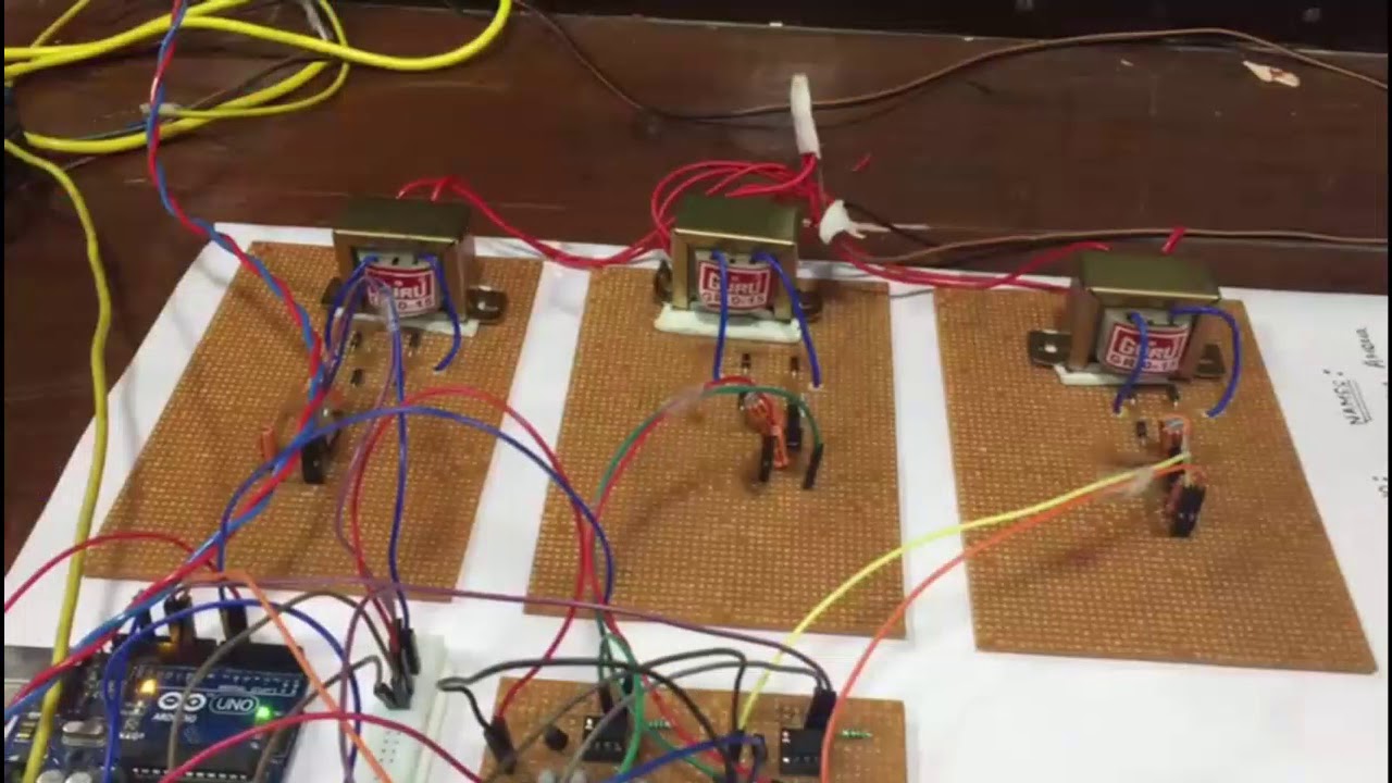 Capstone Video| Hybrid Single Phase Inverter | T.I.E.T - YouTube