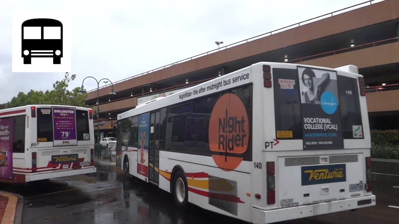 Volvo B12BLE (Volgren CR221L) - Departing from Bus Stop (Ventura Bus ...