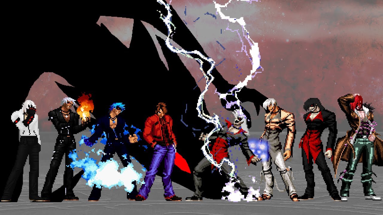 Kurumi's Burning Flames Team vs Fardeen's Devourer Team | KOF MUGEN ...