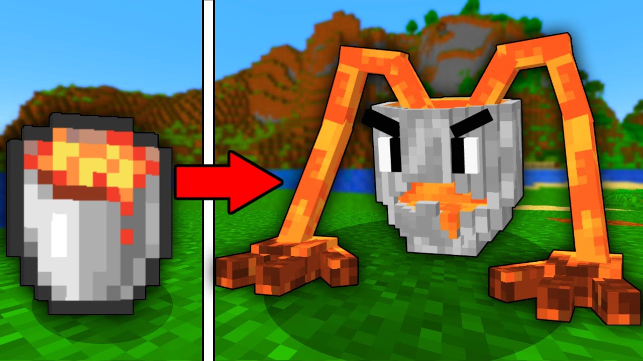 I Remade New Item Mobs in Minecraft - YouTube