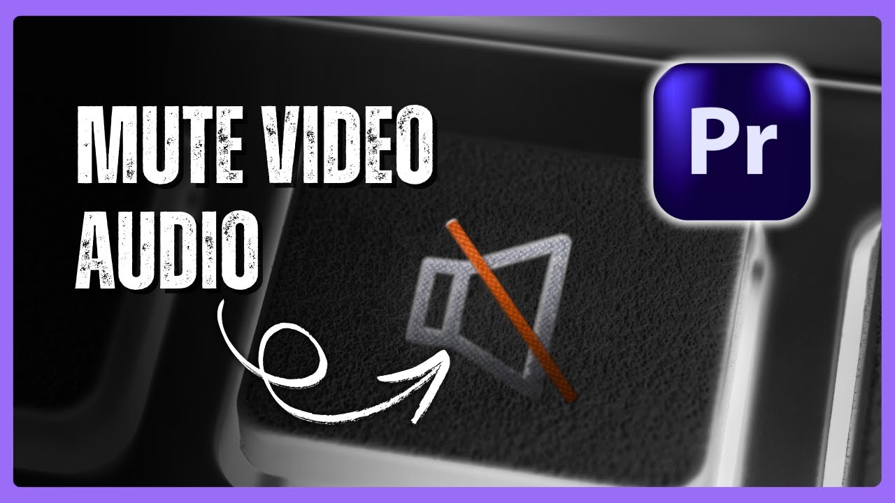 How to Mute Video Audio in Premiere Pro - YouTube