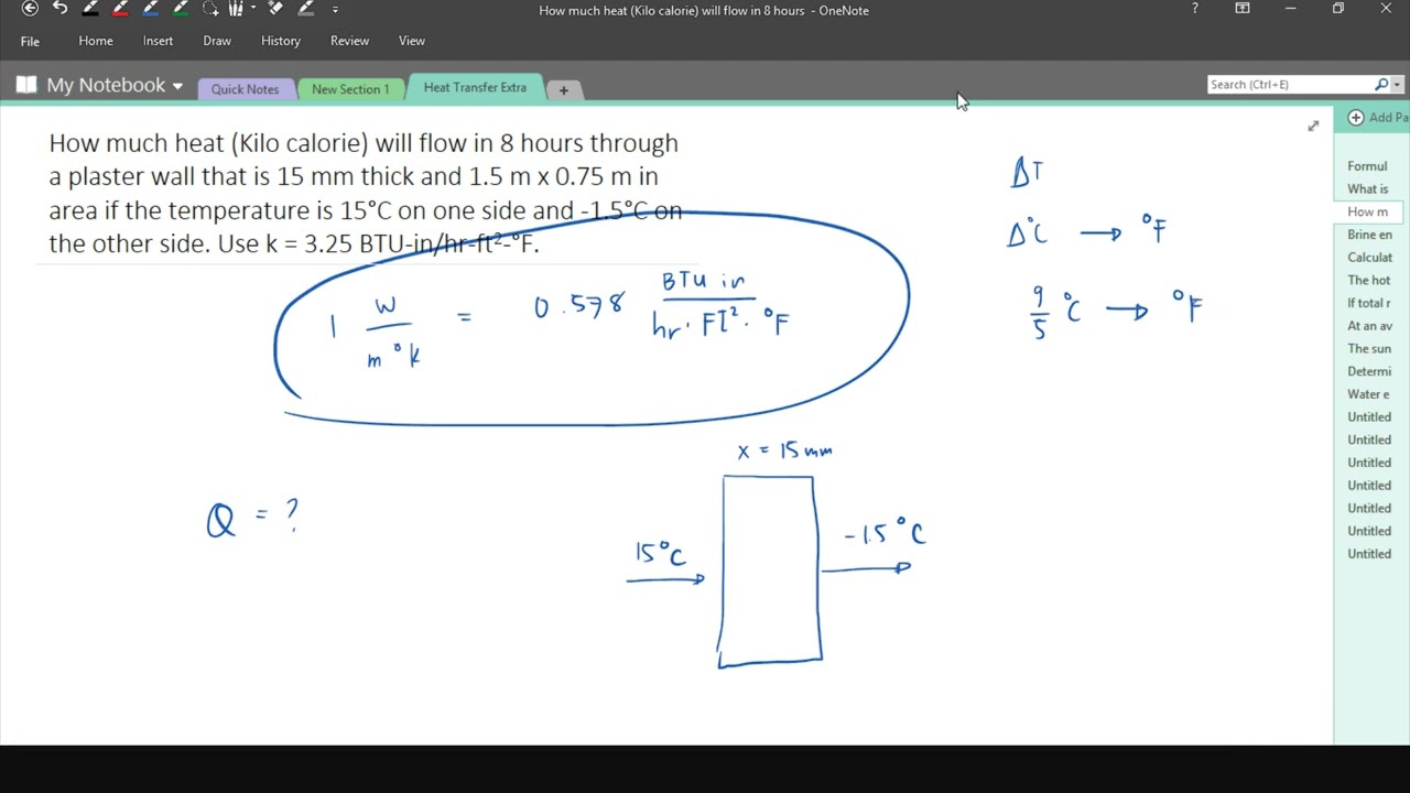 Heat Transfer (Sample Exam Problems) - YouTube