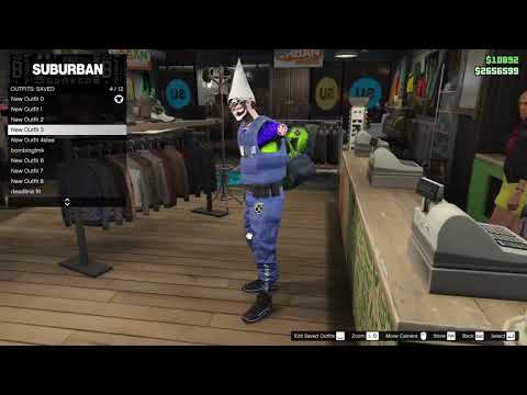 GTA V Online 1.61 ║*XDEV OUTFIT EDITOR*║ 12 BEST MALE MODDED OUTFITS ...