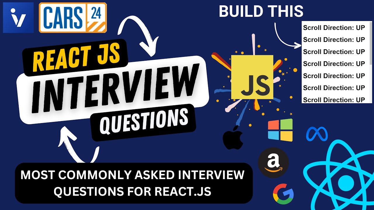 React Machine Coding Interview Question Custom Hook To Detect If The Scrollbar Is Going Up Or