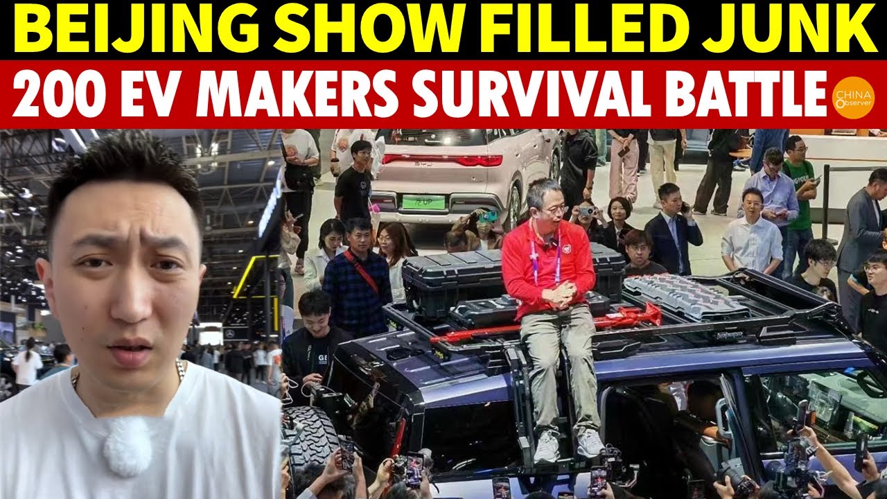 Beijing Auto Show Filled With Junk Brands: China’s EV Market Enters ...