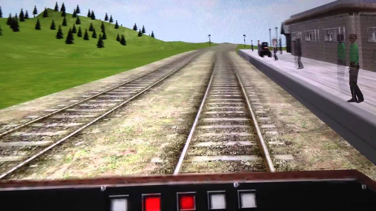 Train sim lite crash - YouTube
