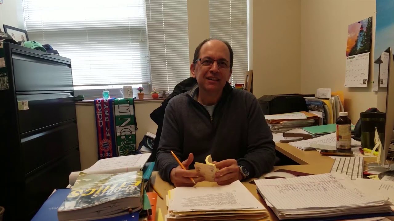 Better Know Your Professor: George Vazenios - YouTube