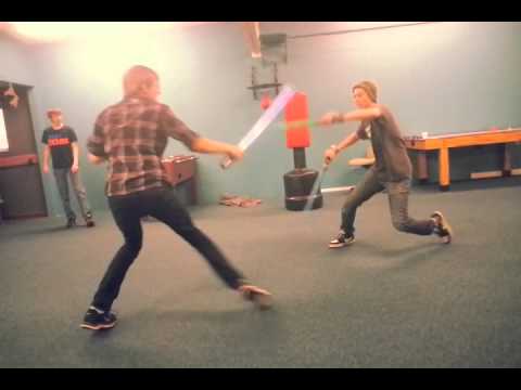 Slow motion battle - YouTube
