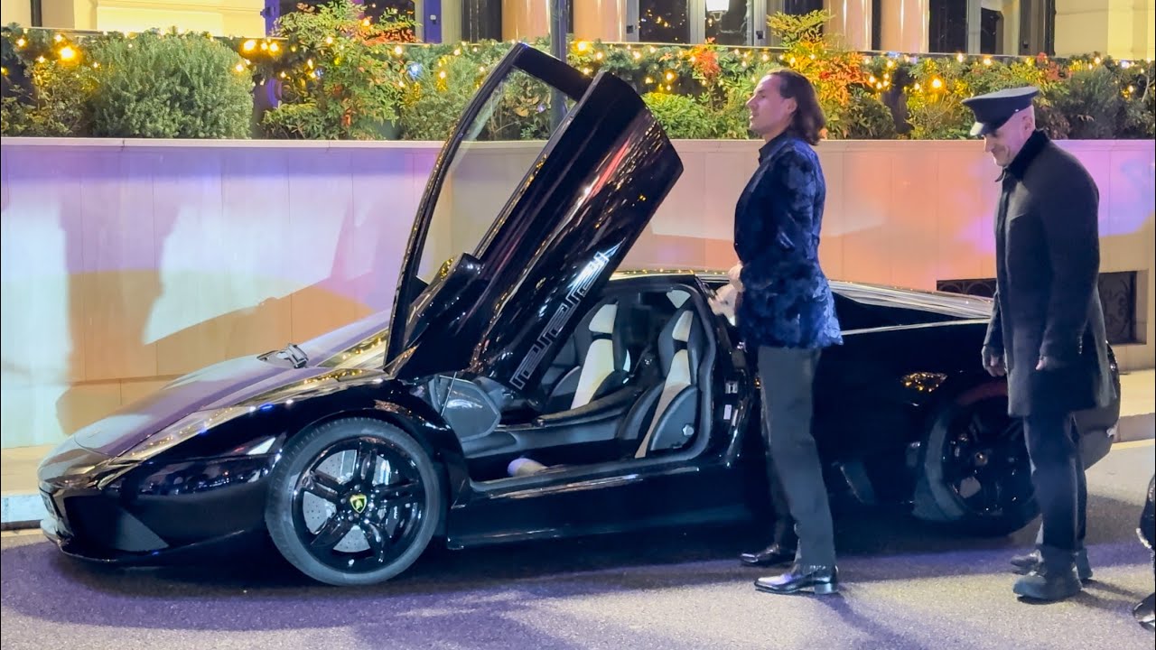 ADRIAN SUTIL Driving His NEW LAMBORGHINI MURCIELAGO VERSACE EDITION 1/ ...