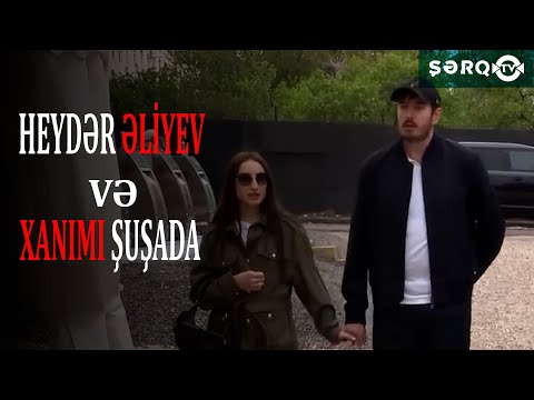 Prezidentin oğlu Heydər Əliyev ilk dəfə xanımı ilə görüntüləndi