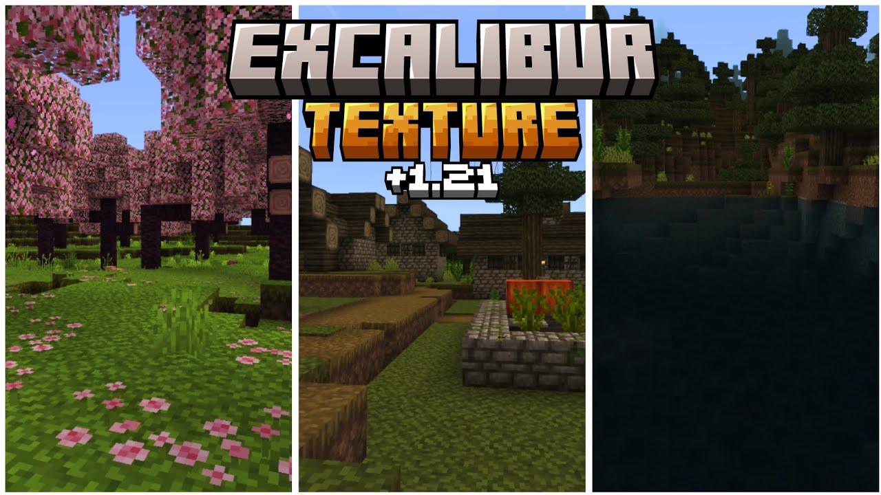 ️LA MEJOR TEXTURA MEDIEVAL PARA MINECRAFT BEDROCK 1.21+ | Excalibur Texture Pack - YouTube
