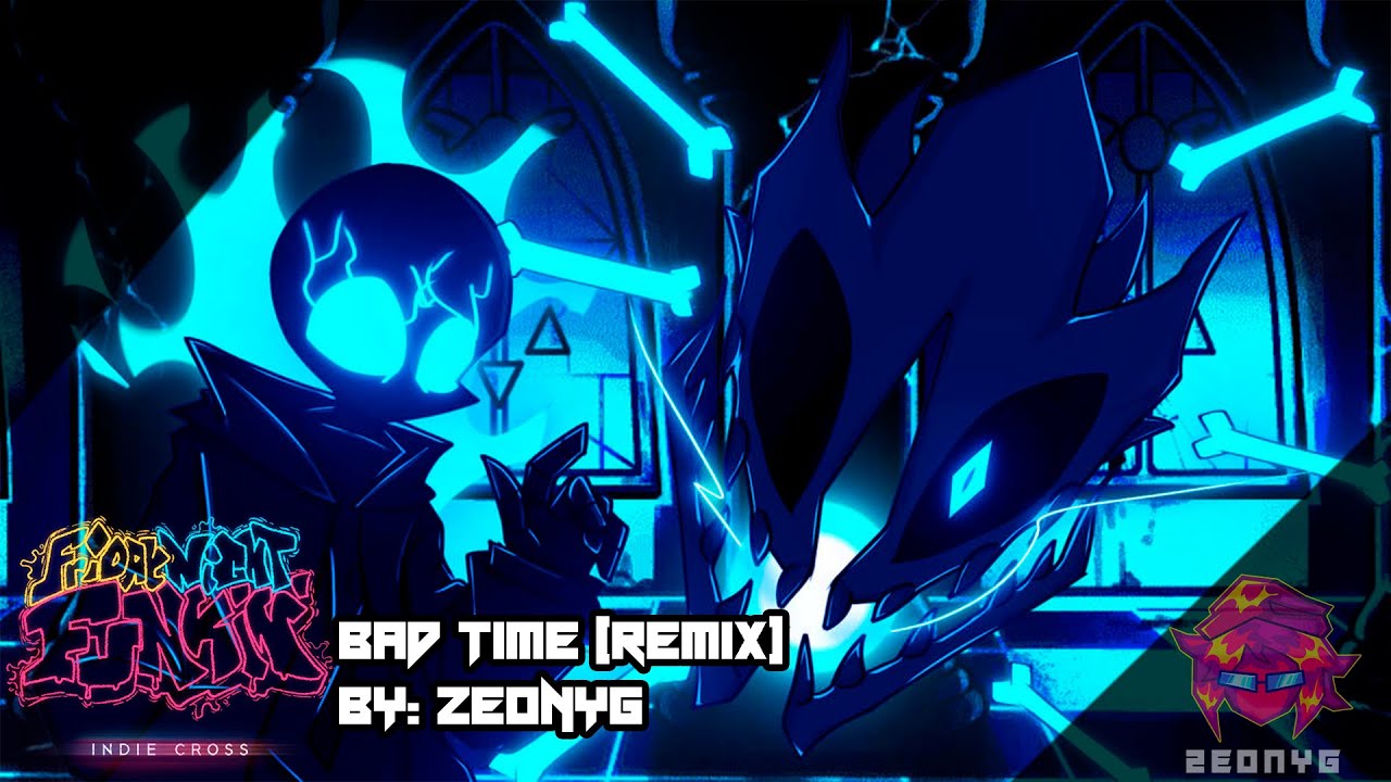 BAD TIME [REMIX] - FNF Indie Cross - YouTube