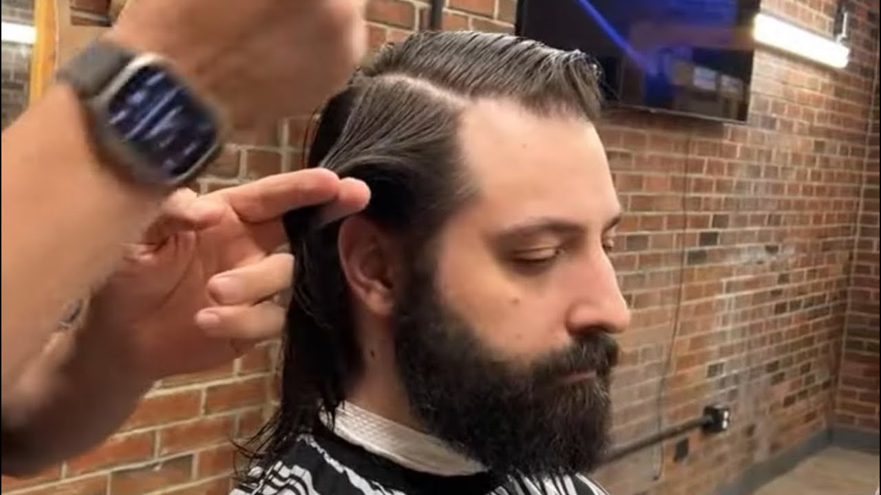 MC Barber is live! David Beckham haircut - YouTube