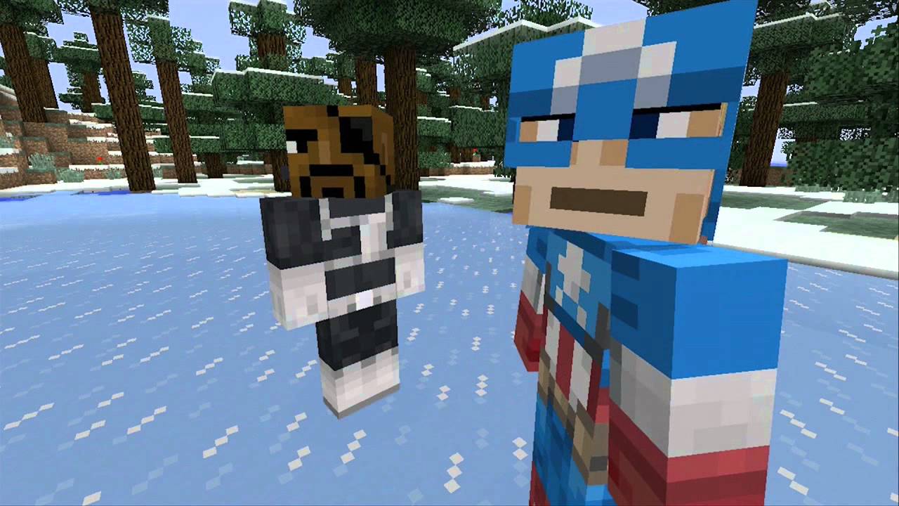 Minecraft Xbox 360 Edition [PEGI 7] - Pack Marvel Los Vengadores - YouTube